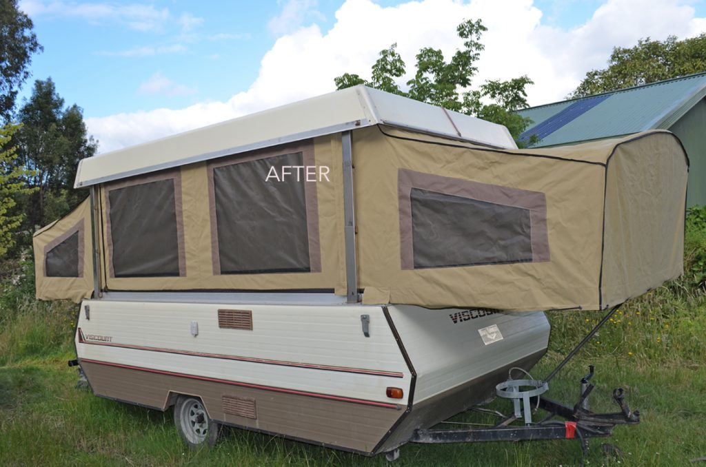 Caravan Canvas Refurbishments - Aussie Canvas