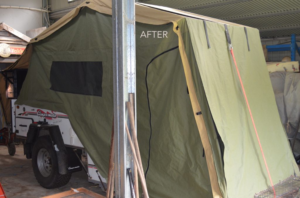 Caravan Canvas Refurbishments - Aussie Canvas