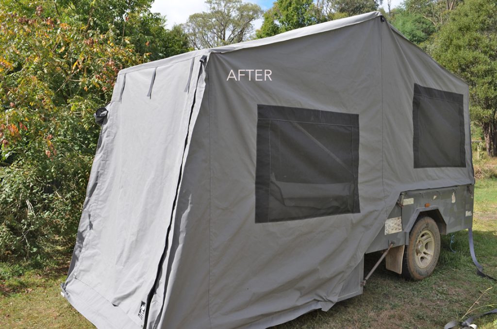 Caravan Canvas Refurbishments - Aussie Canvas