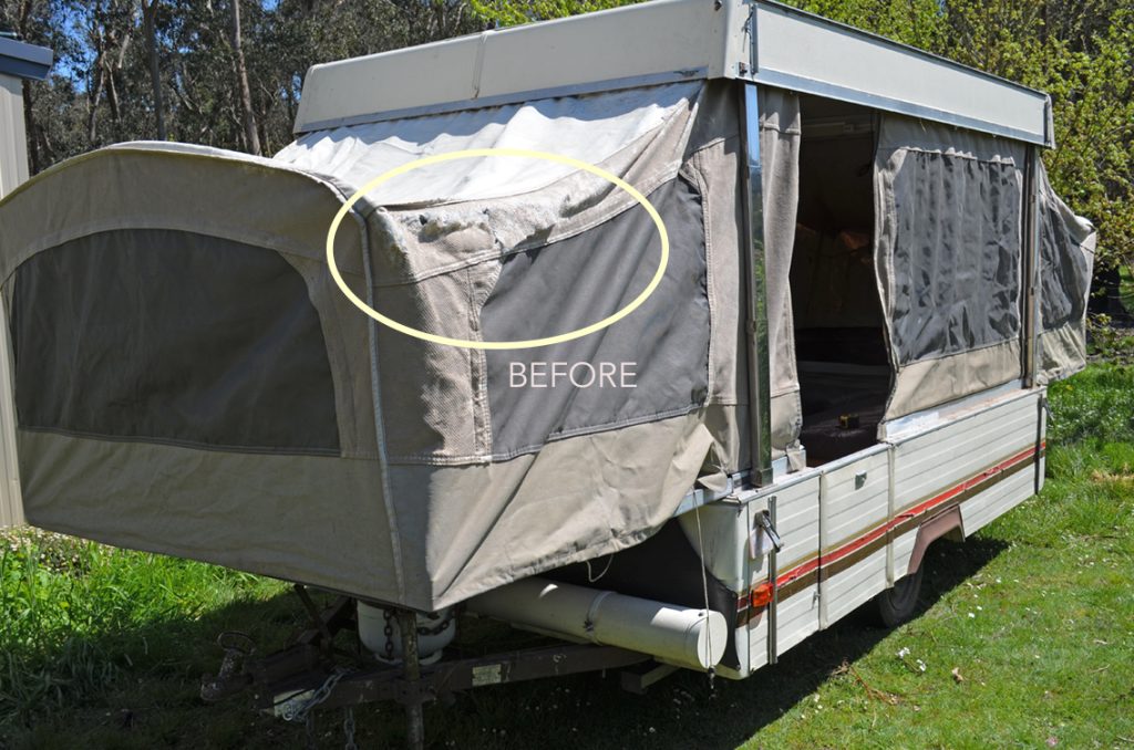 Caravan Canvas Refurbishments - Aussie Canvas